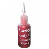 Red Liquid & Gel Glitter: ClownAntics.com