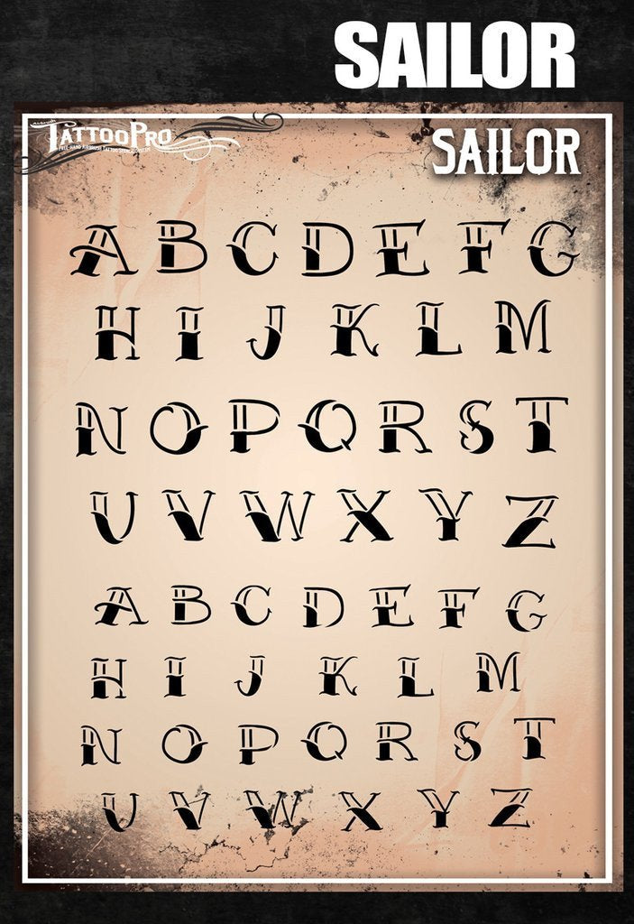 Sailor Jerry Tattoo Font