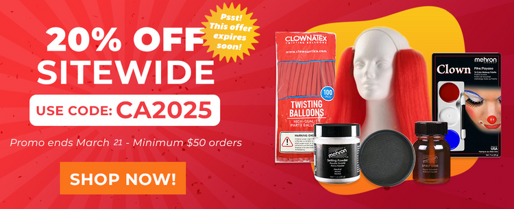 Unique Clown Supplies and Novelties: Free Shipping on $50+ Orders ...