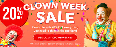 Unique Clown Supplies and Novelties: Free Shipping on $50+ Orders ...