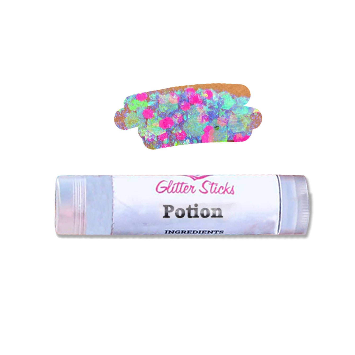 Creative Faces Chunky Glitter Stick - Potion | ClownAntics.com