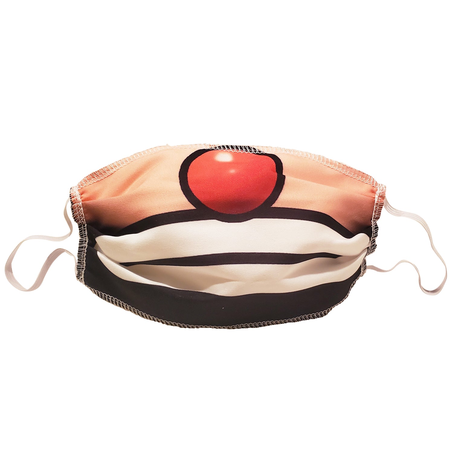 Clown Mask Cover - Hobo, 2-ply Reusable Face Mask | ClownAntics.com