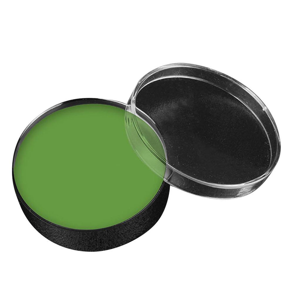 Mehron Grease Color Cups - Green (0.5 oz): ClownAntics.com