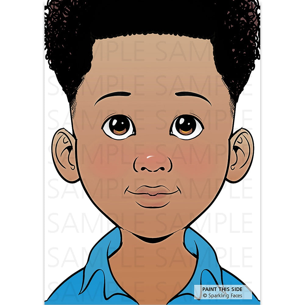 Face Painting Practice Sheet