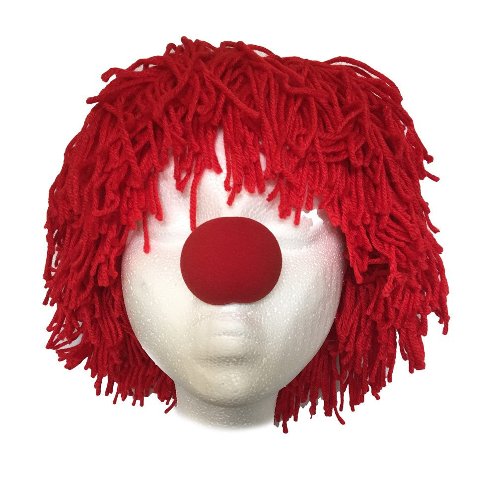 Deluxe Raggedy Andy Wig - Red: ClownAntics.com